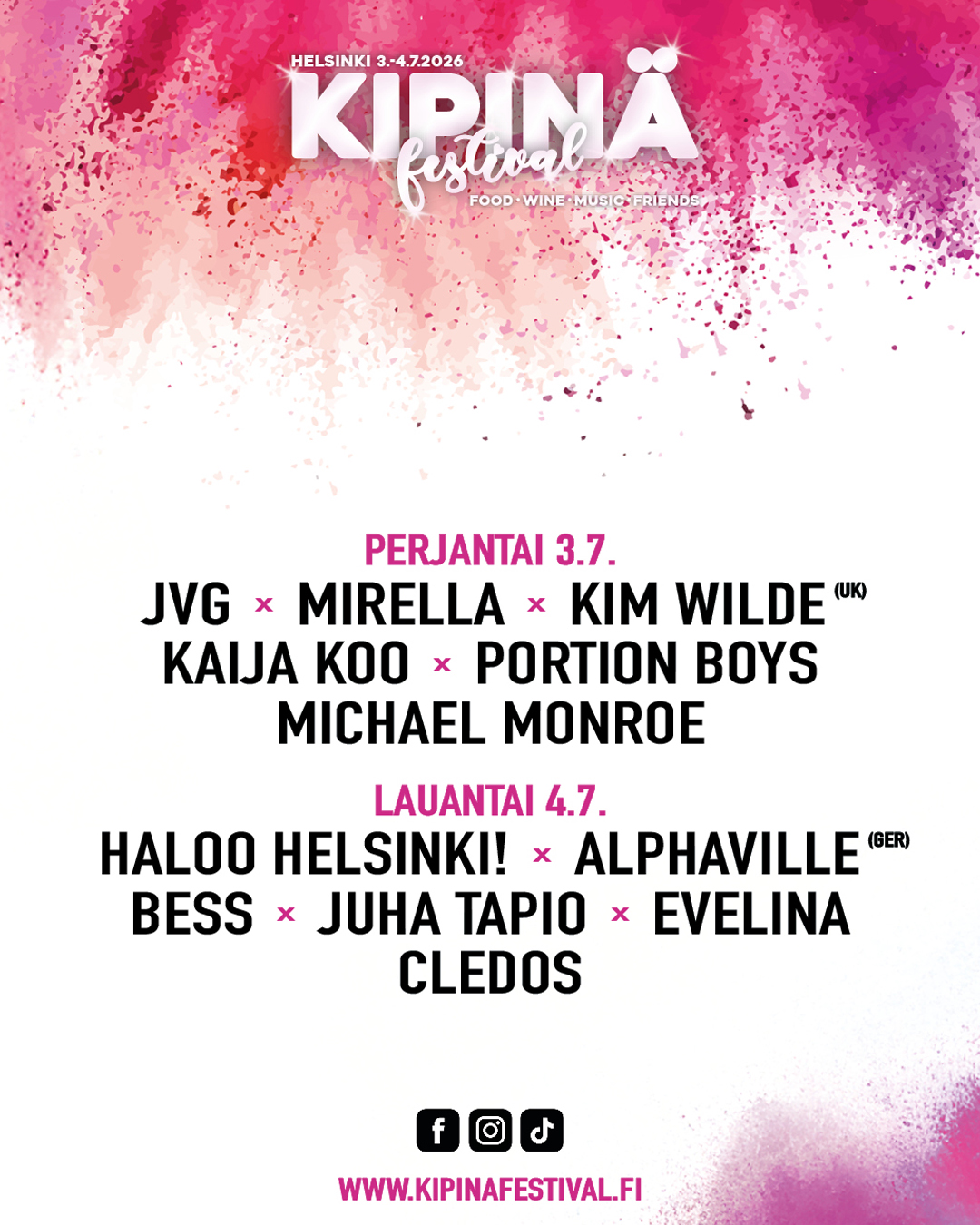 SUURSUOSION SAAVUTTANUT KIPINÄ FESTIVAL JUHLITAAN HELSINGIN OULUNKYLÄN ...